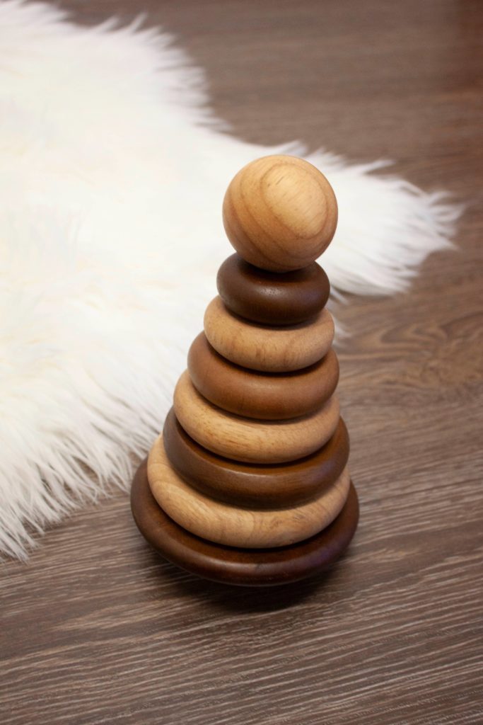 Q Toys - Natural Stacking Rings | Childhood Adventures